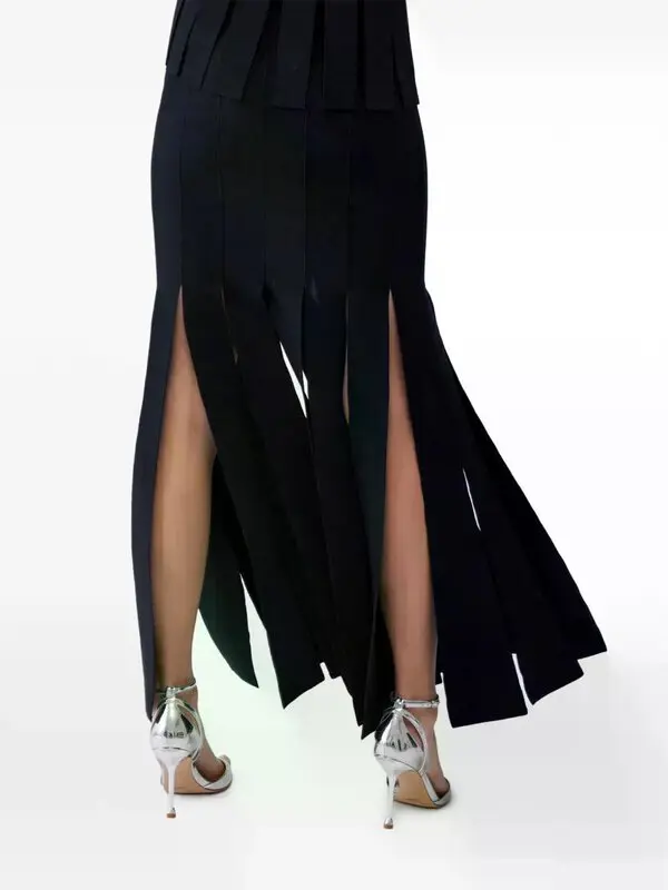 Liu Jo Fringing High-waisted Skirt