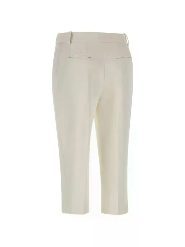 Elisabetta Franchi Satin Band Slit Trousers