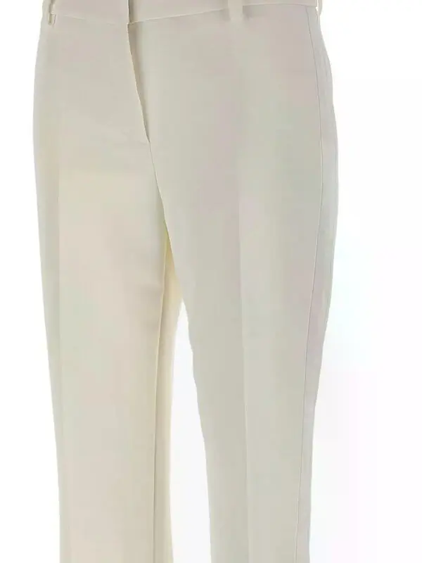 Elisabetta Franchi Satin Band Slit Trousers