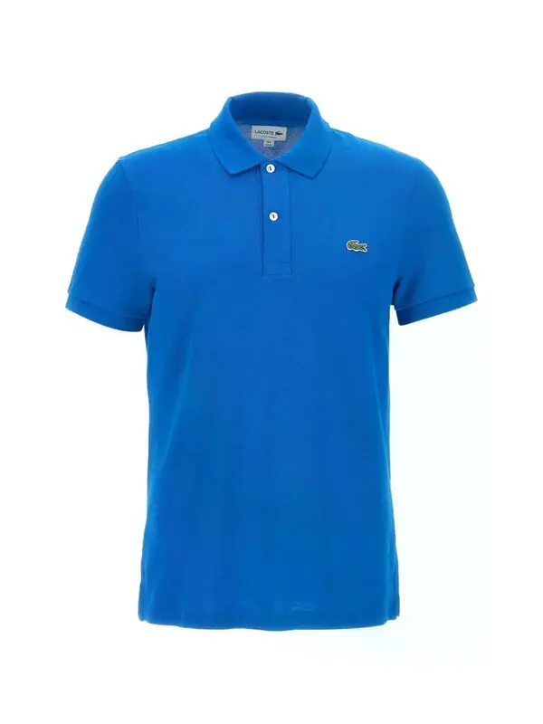 Lacoste Logo-patch Polo Shirt - Blue