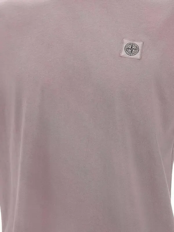 Stone Island Compass-patch Ribbed T-shirt