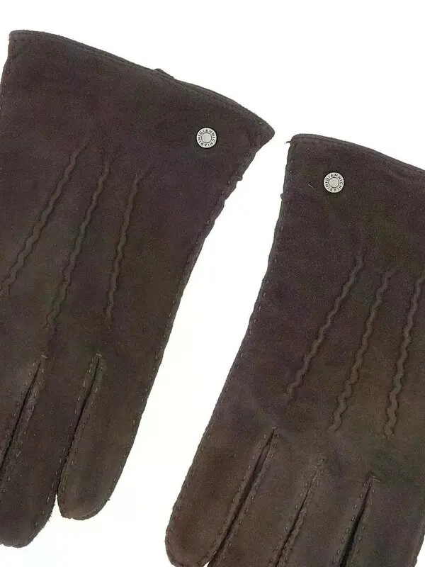 GIANNI CHIARINI Topstitching Leather Gloves
