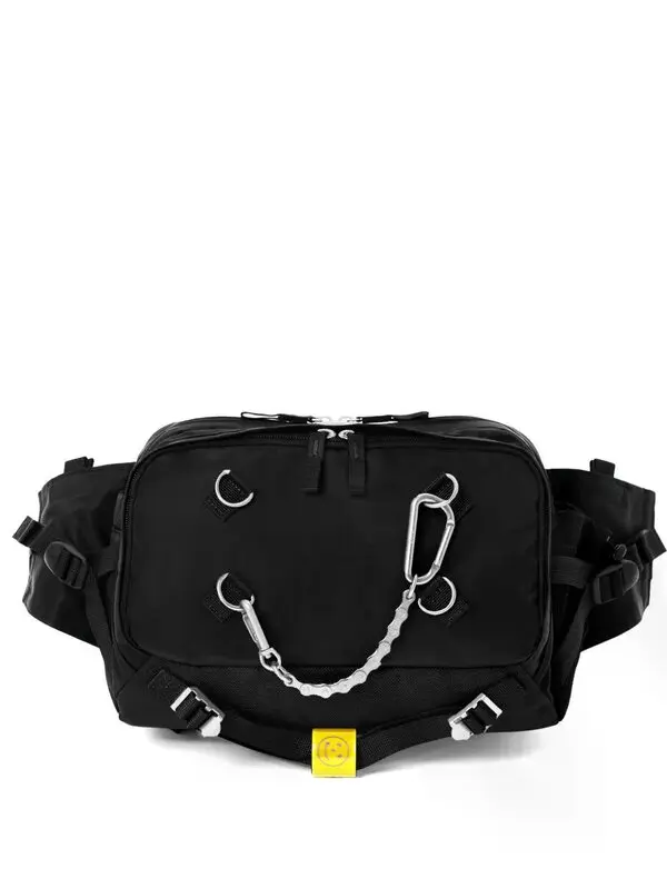 PORTER-YOSHIDA & CO Chain-detail Shoulder Bag - Black