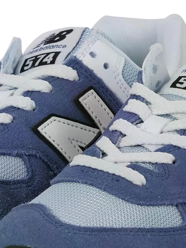 NEW BALANCE 574 Lace-up Sneakers - Blue