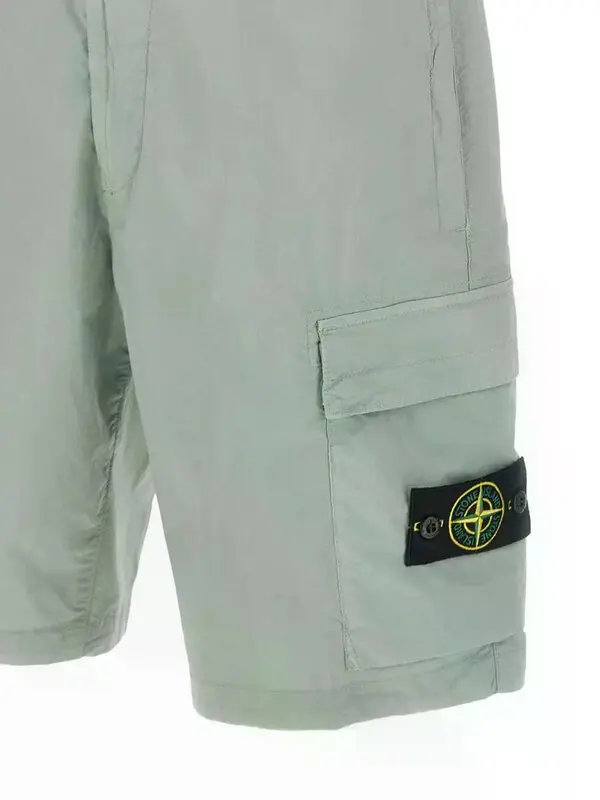 Stone Island Cargo Badge Shorts