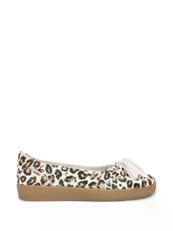 MSGM Animal-print Ballet-style Sneakers