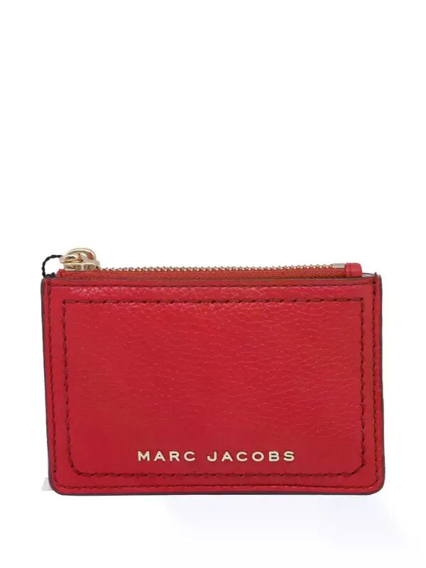 Marc Jacobs Zip-fastening Leather Wallet - Red