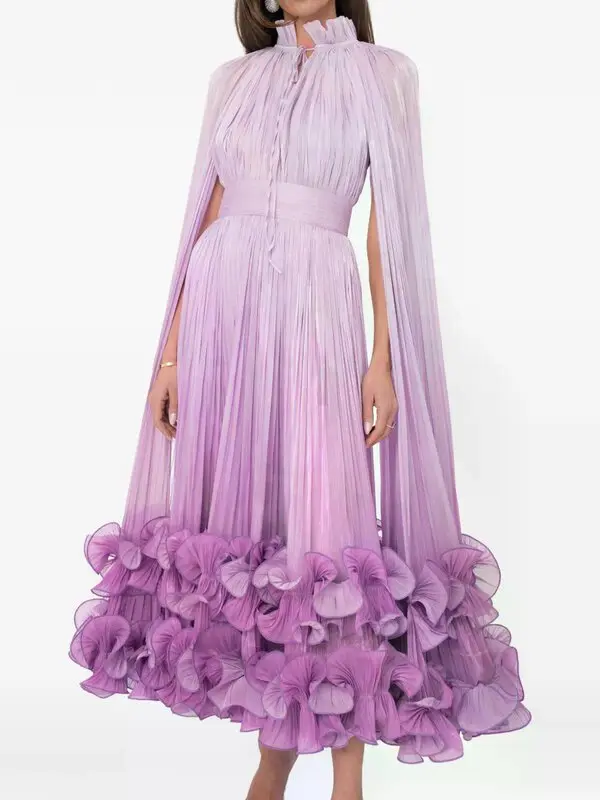 ANA RADU Mystic Wave Dress - Purple