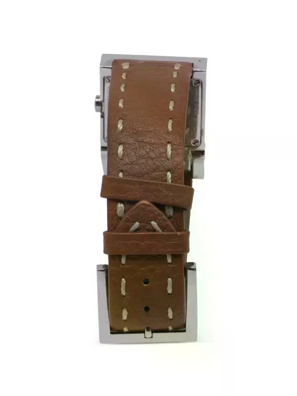 Fendi 35mm Leather-strap Watch