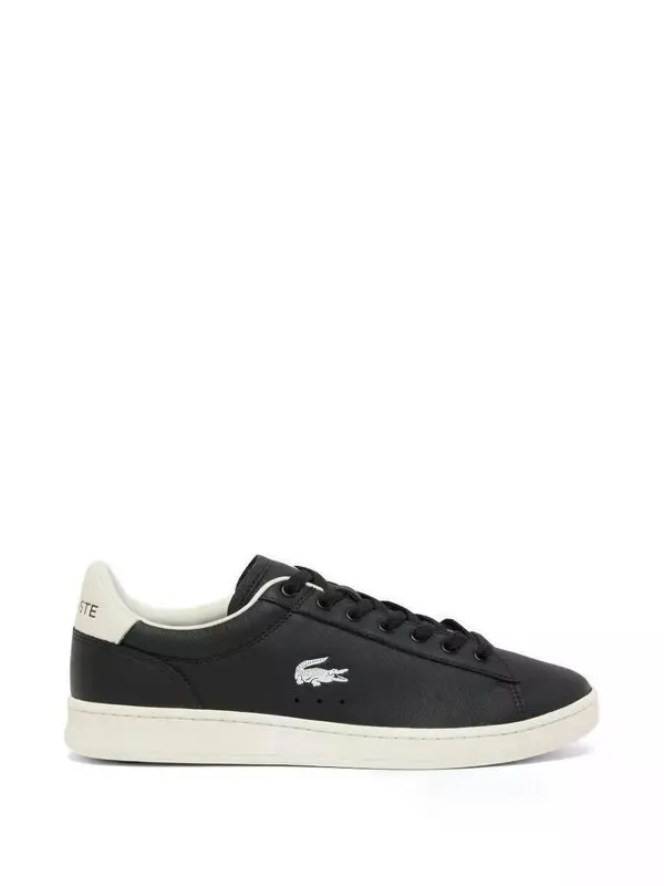Lacoste Logo-detail Low-top Sneakers - Black