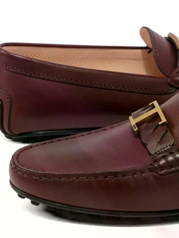 TOD'S Logo-detail Loafers