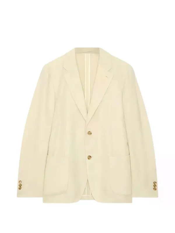 LARDINI Single-breasted Blazer - Neutrals