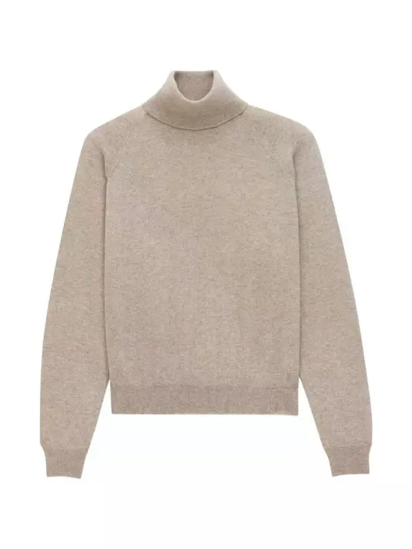 Saint Laurent Roll-neck Sweater - Neutrals