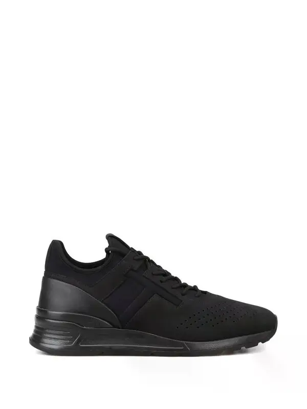 TOD'S Perforated-toe Sneakers - Black