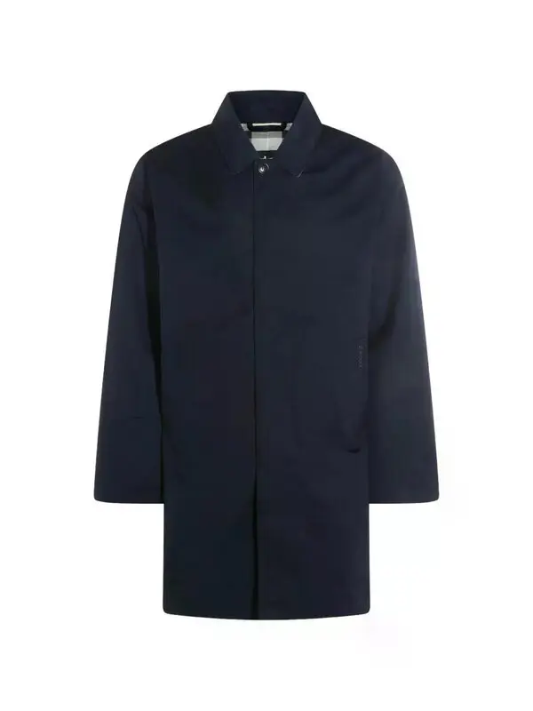 Barbour Single-breasted Coat - Blue