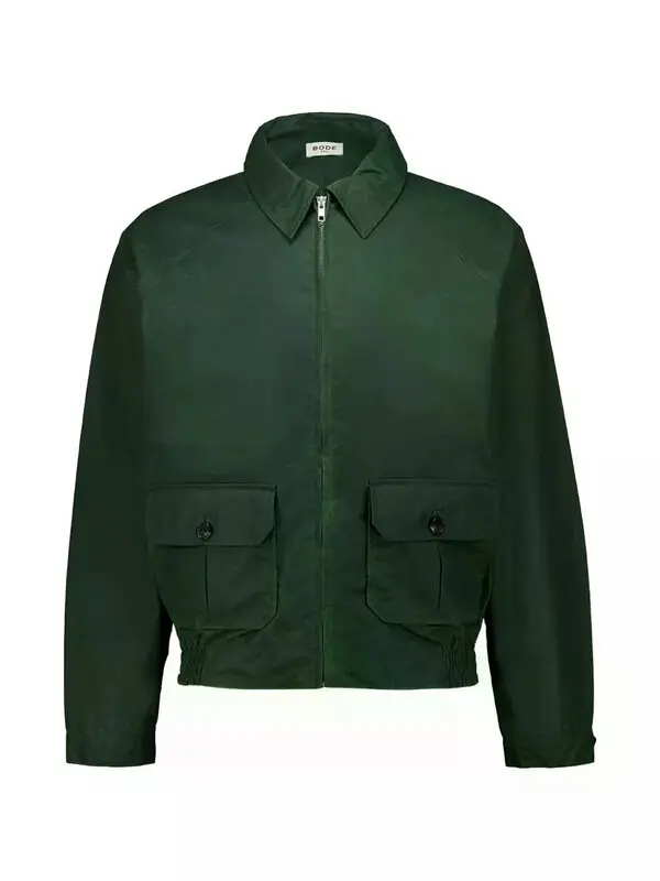 BODE Coach Waxed Jacket - Green