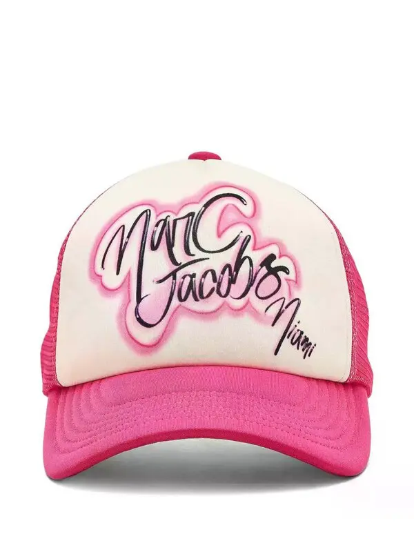 Marc Jacobs The City Logo Baseball Cap - Pink