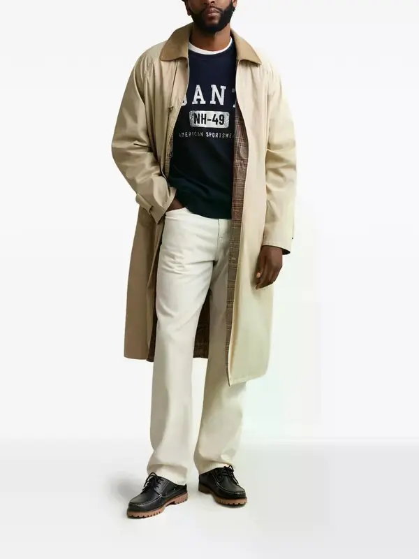 Gant Logo-print Crew-neck Sweatshirt