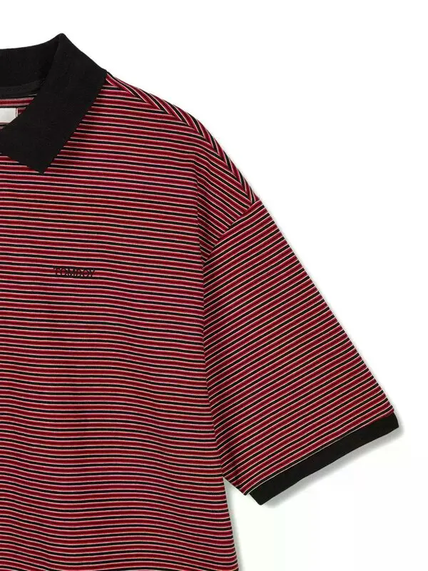 STUDIO TOMBOY Striped Polo Shirt