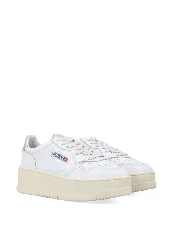 AUTRY Medalist Platform Leather Sneakers