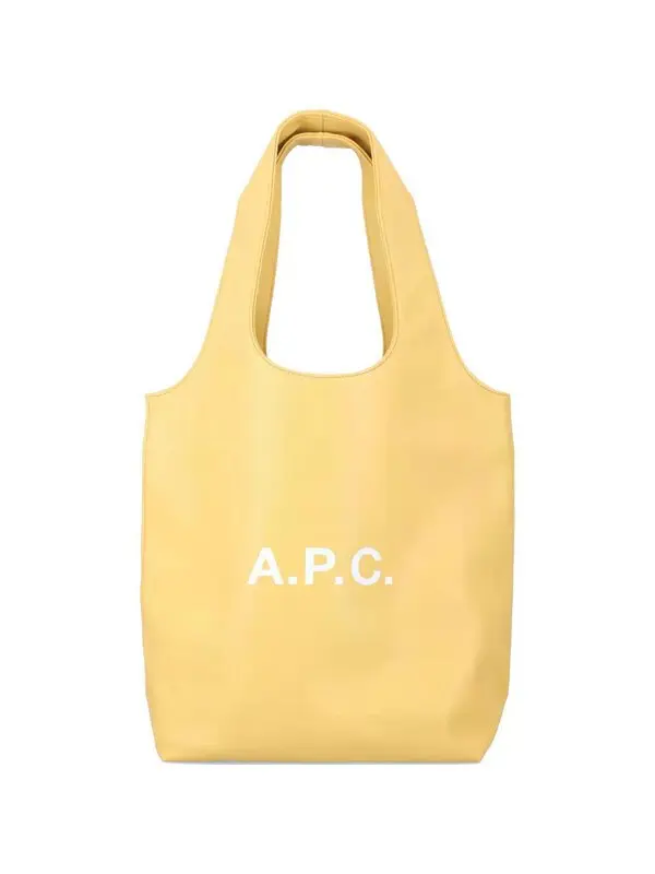 A.p.c. Small Ninon Tote Bag - Yellow