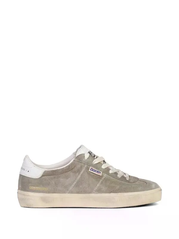 GOLDEN GOOSE Soul-star Leather Sneakers - Grey