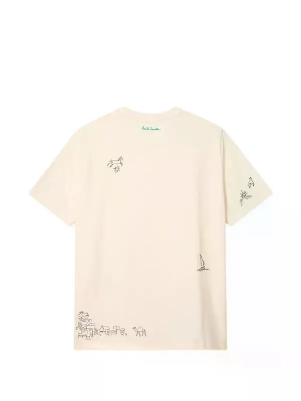 Paul Smith Graphic-print T-shirt - Neutrals