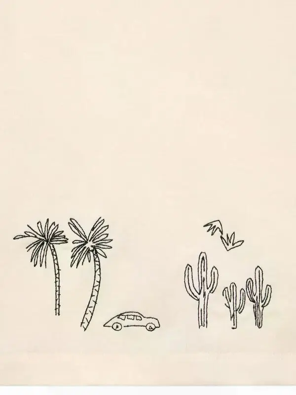 Paul Smith Embroidered T-shirt - Neutrals