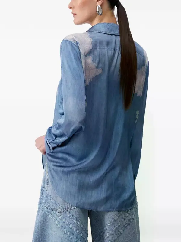 Liu Jo Digital-print Shirt - Blue
