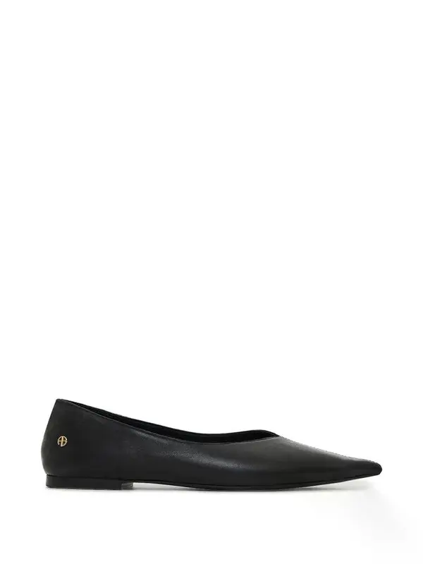 ANINE BING Pointed-toe Ballet Flats