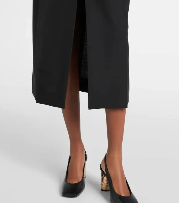 Givenchy Wool And Mohair Skirtpants