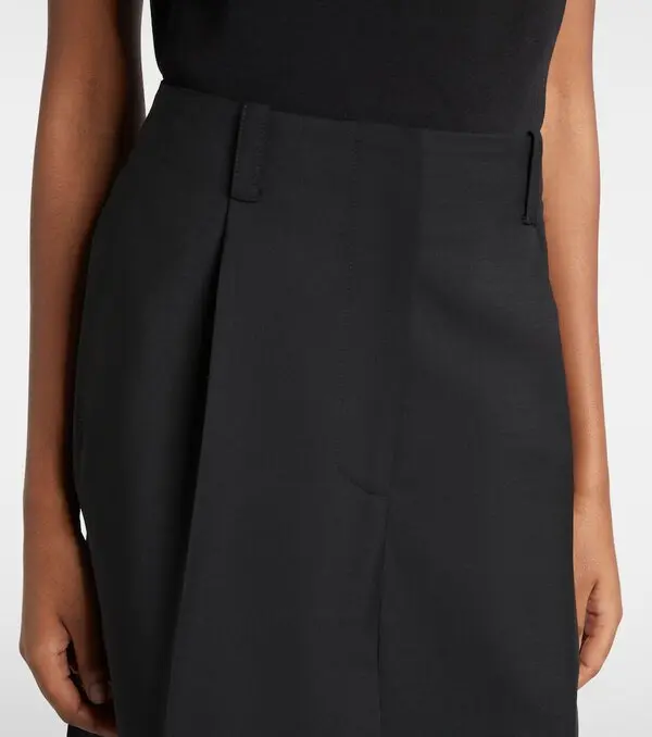Givenchy Wool And Mohair Skirtpants