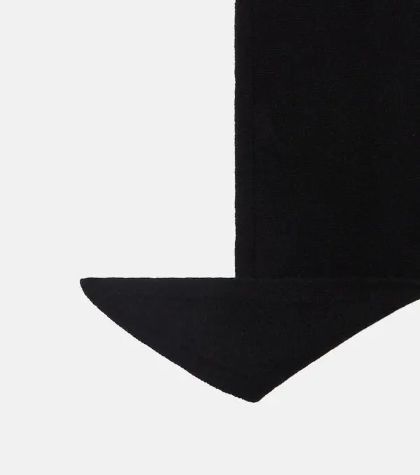 Simone Rocha Embellished Cashmere Scarf