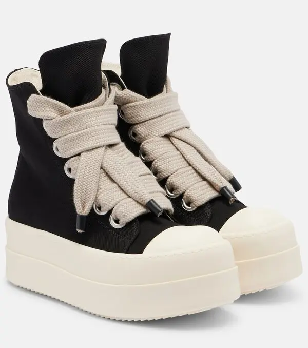 Rick Owens Mega Bumper High-top Sneakers