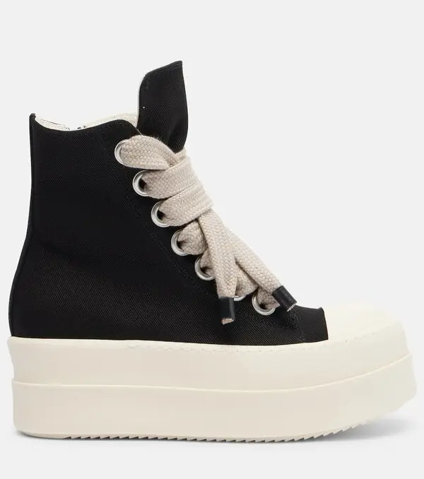 Rick Owens Mega Bumper High-top Sneakers