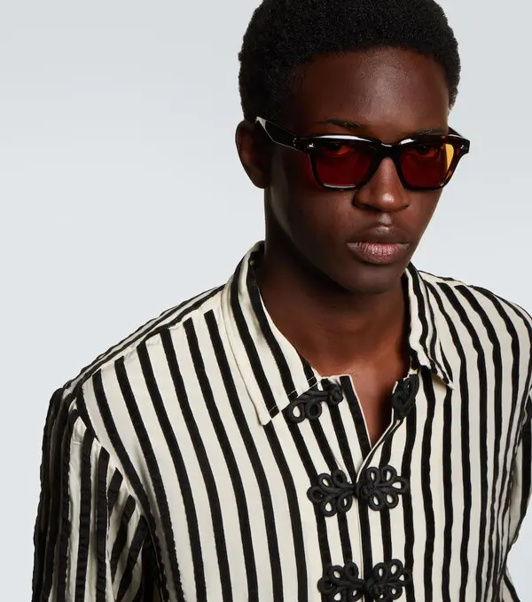 SESTINI Square Frame Sunglasses - Brown