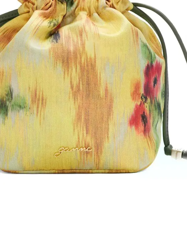 GANNI Floral Bucket Bag