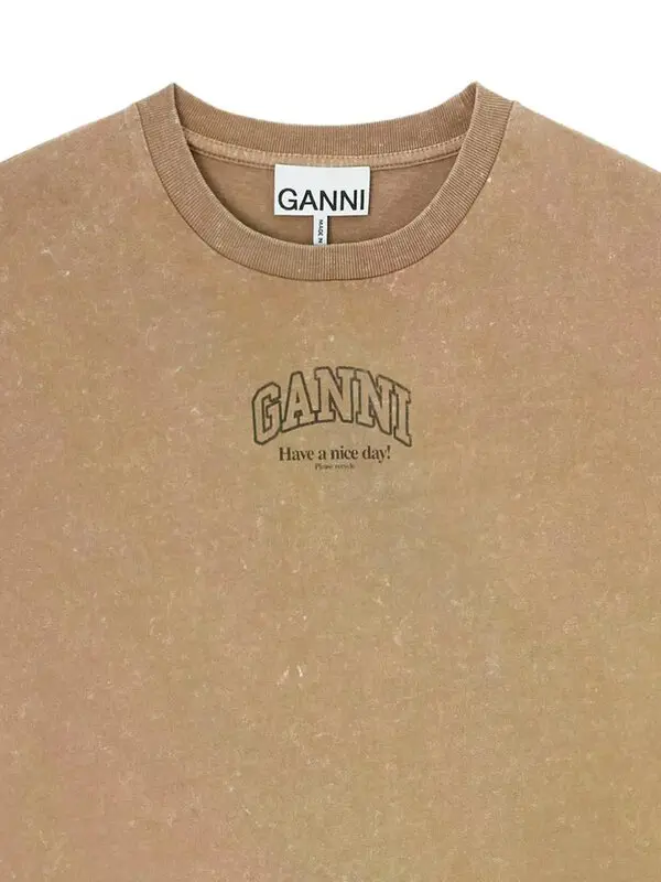 GANNI Logo T-shirt