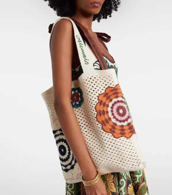 ALEMAIS Crochet Tote Bag