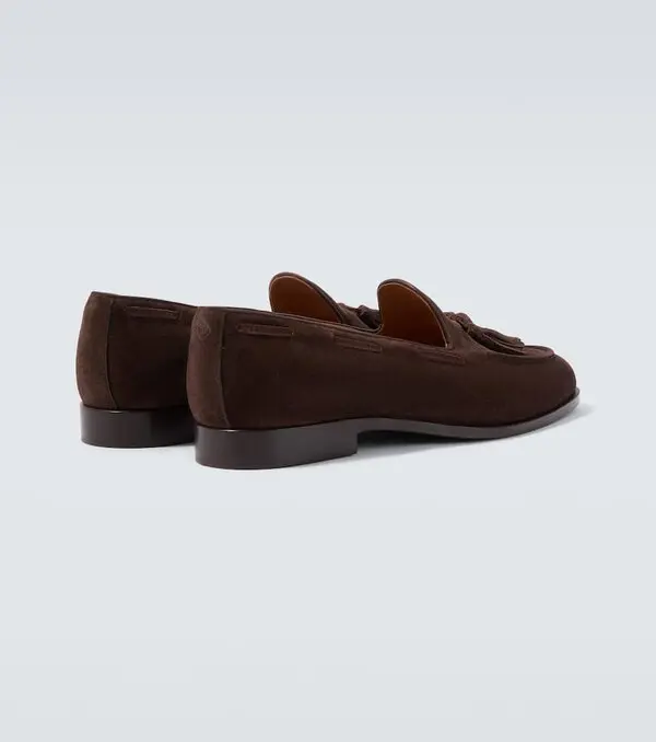 Loro Piana Suede Leather Loafers