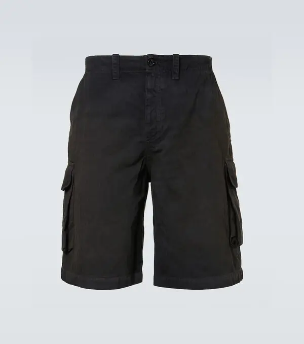 Our Legacy Mount Herringbone Cotton Cargo Shorts