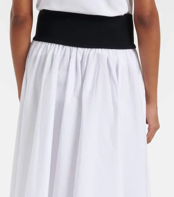 Polo Ralph Lauren Paneled Midi Skirt