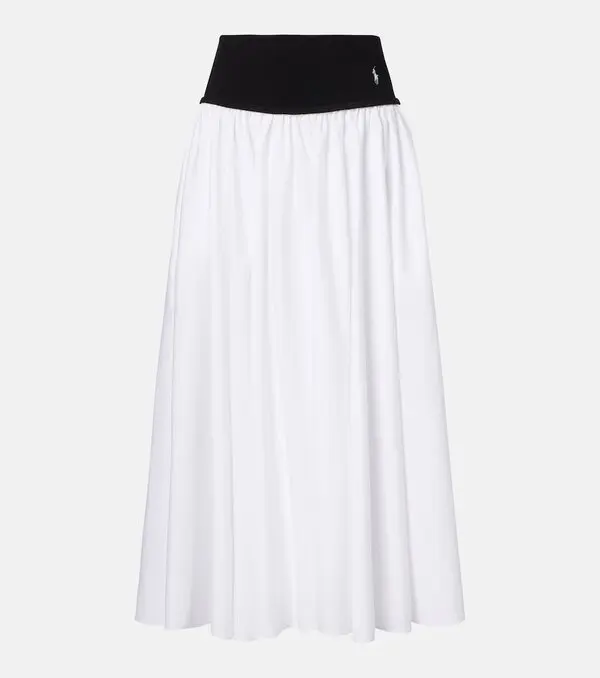 Polo Ralph Lauren Paneled Midi Skirt