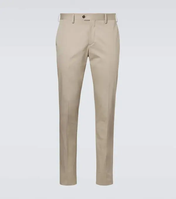 LARDINI Cotton Chinos - Beige