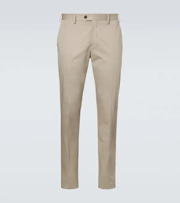 LARDINI Cotton Chinos - Beige