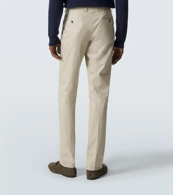 LARDINI Cotton Chinos - Beige