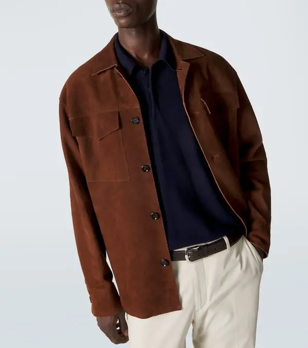 LARDINI Suede Jacket