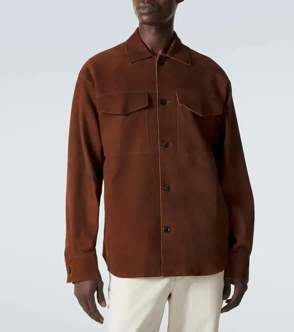 LARDINI Suede Jacket