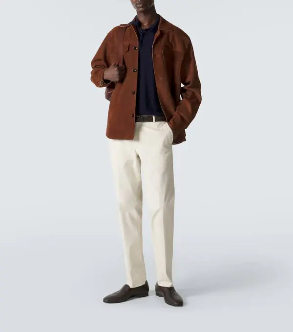 LARDINI Suede Jacket