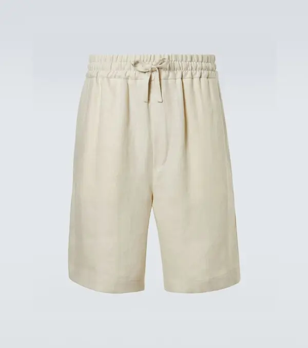 LARDINI Linen Shorts